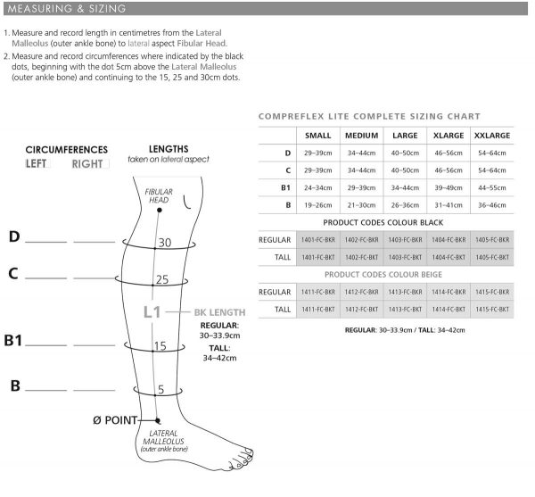 Sigvaris Compreflex Transition Calf - SunMED Choice