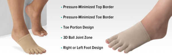 Juzo Seamless Foot Portion - SunMED Choice